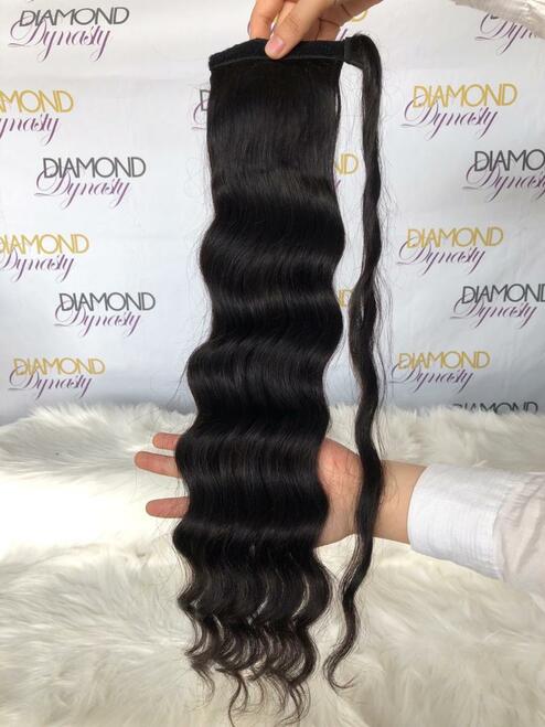 VIRGIN HAIR PONYTAIL – Diamond Dynasty Extensions