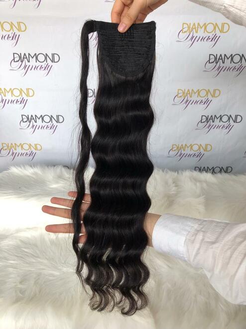 VIRGIN HAIR PONYTAIL – Diamond Dynasty Extensions